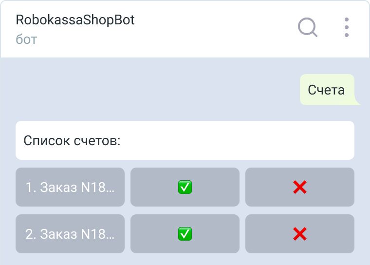 Работа с RobokassaShopBot